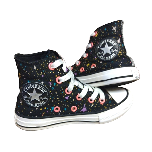Converse | Shoes | Converse Ctas Black Colorful Gravity Graphic High ...